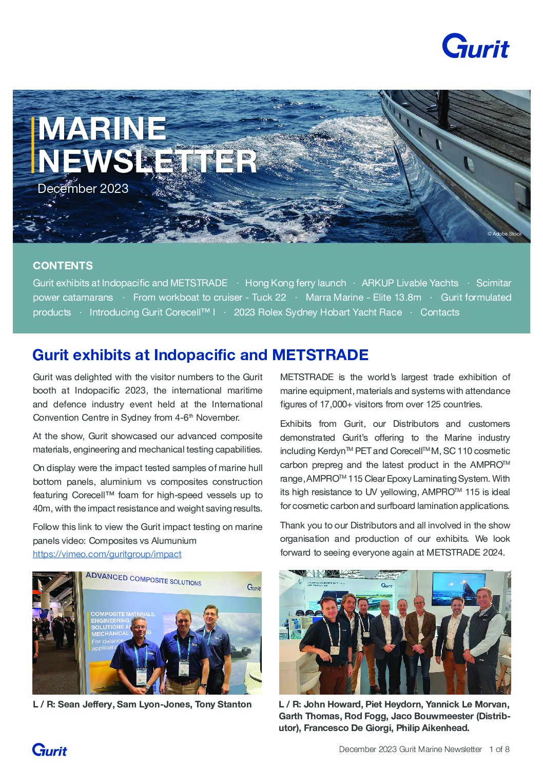 Marine Newsletter - Gurit