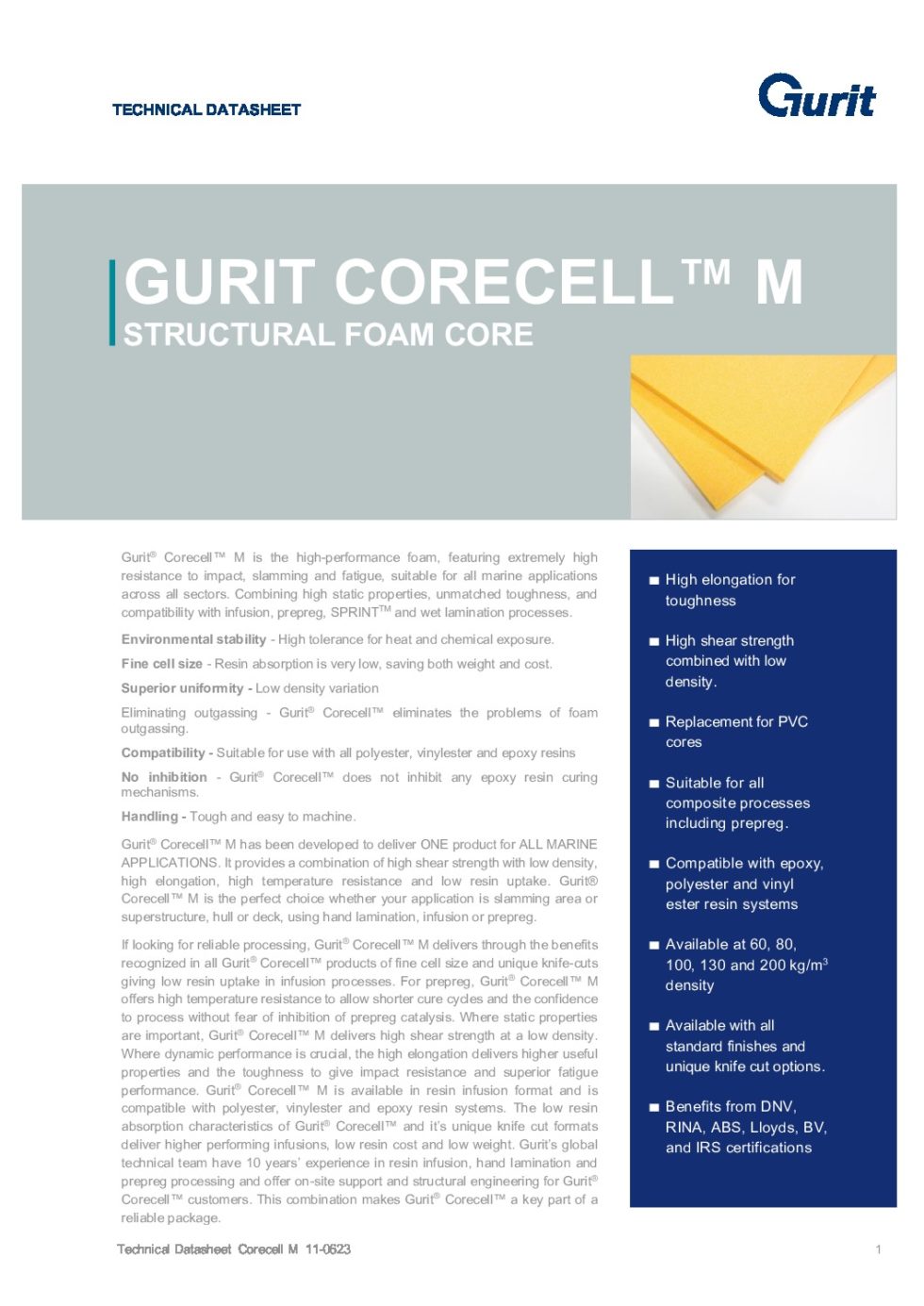 CORECELL™ M - Gurit